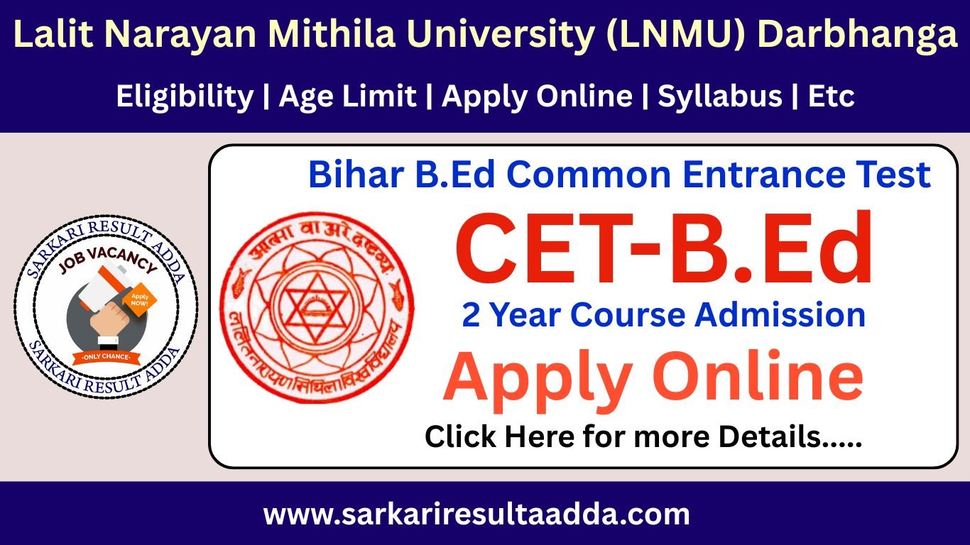 Bihar B.Ed CET 2025 Admissions: Dates, Eligibility & Process
